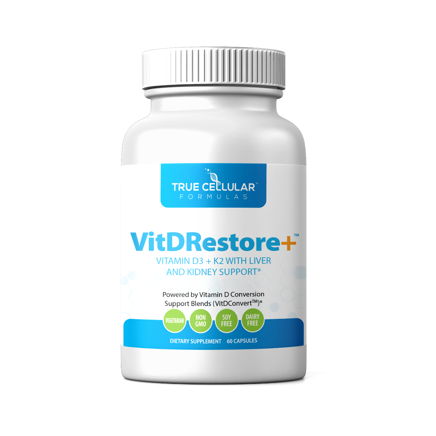 VITDRestore+™ - Vitamin D3 + K2 with Liver and Kidney Support – True Cellular Formulas®